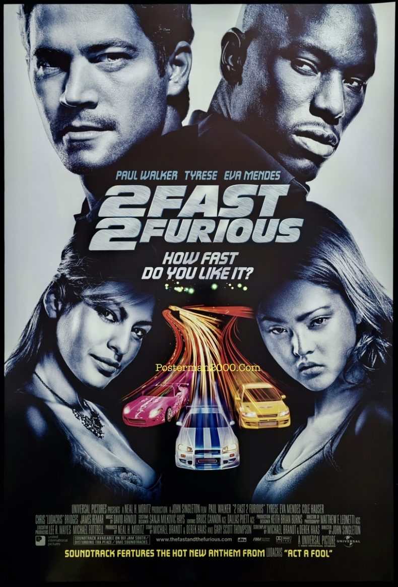 Fast and the Furious 2 : 2 Fast 2 Furious เร็วคูณสอง ดับเบิ้ลแรงท้านรก ...