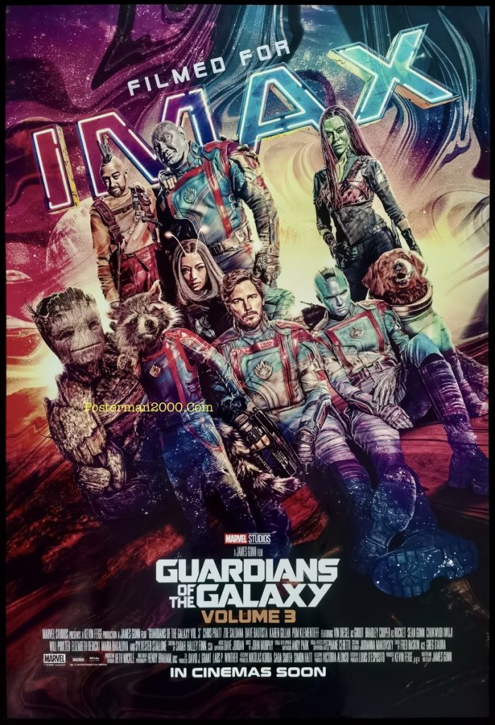 Guardians of the Galaxy Vol. 3 รวมพันธุ์นักสู้พิทักษ์จักรวาล 3 IMAX – Posterman 2000