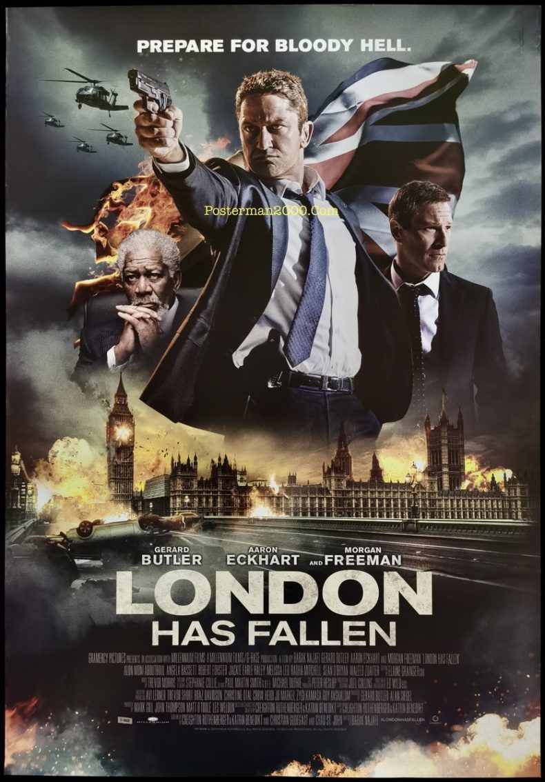 London Has Fallen ยุทธการถล่มลอนดอน (แบบที่ 2) – Posterman 2000