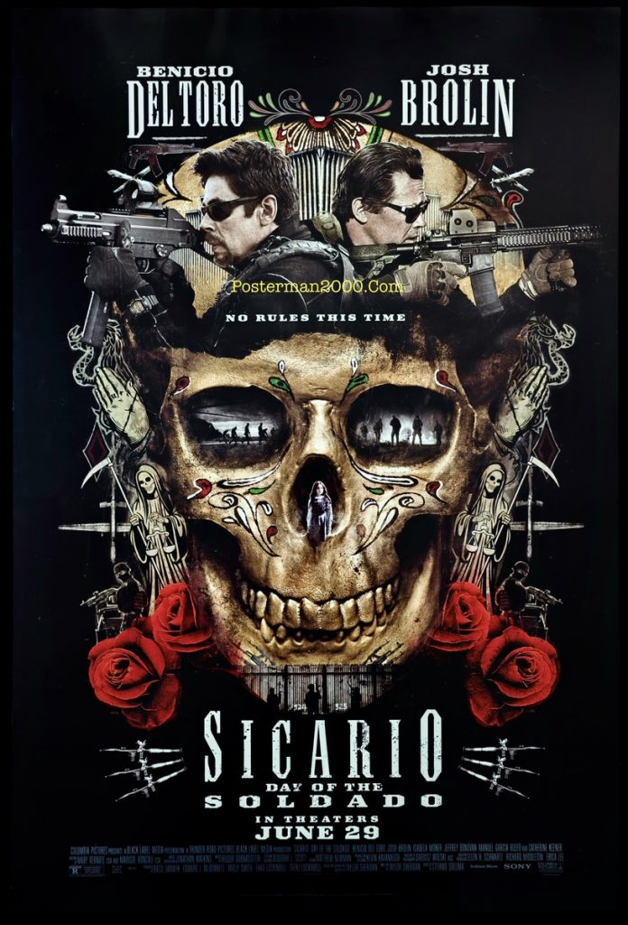 Sicario: Day of the Soldado ทีมพิฆาตทะลุแดนเดือด – Posterman 2000