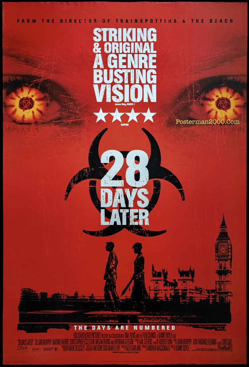 28 Days Later 28 วันให้หลัง เชื้อเขมือบคน – Posterman 2000