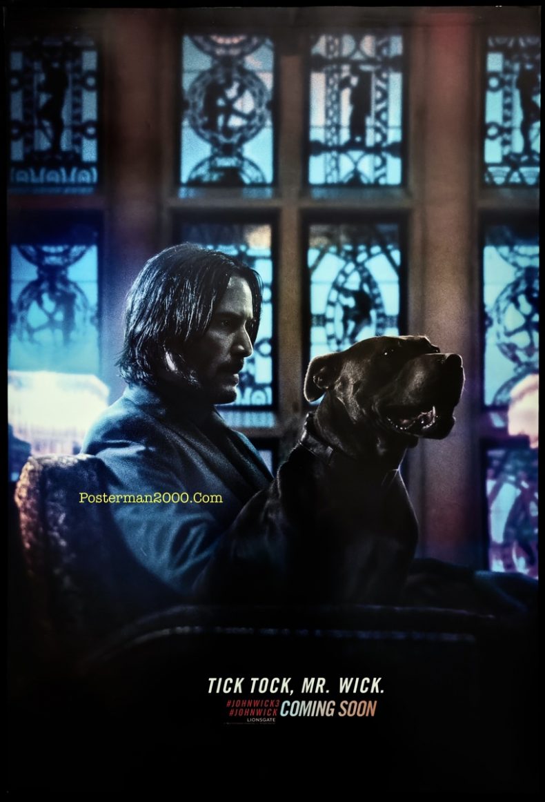 John Wick: Chapter 3 – Parabellum จอห์น วิค แรงกว่านรก 3 – Posterman 2000