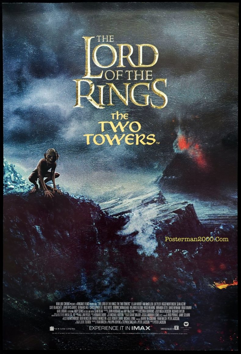 Lord of the Rings: The Two Towers,The ศึกหอคอยคู่กู้พิภพ ครบรอบ 20 ปี – Posterman 2000