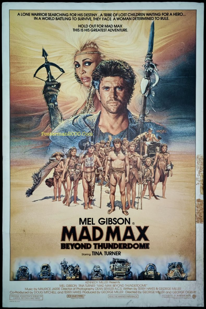 Mad Max Beyond Thunderdome แมดแม็กซ์ 3 : โดมบันลือโลก – Posterman 2000