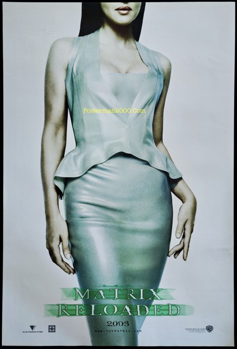 Matrix Reloaded,The เดอะ เมทริกซ์ รีโหลดเดด สงครามมนุษย์เหนือโลก (แบบที่ 7) – Posterman 2000