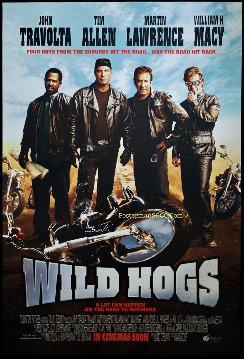 Wild Hogs สี่เก๋าซิ่งลืมแก่ – Posterman 2000