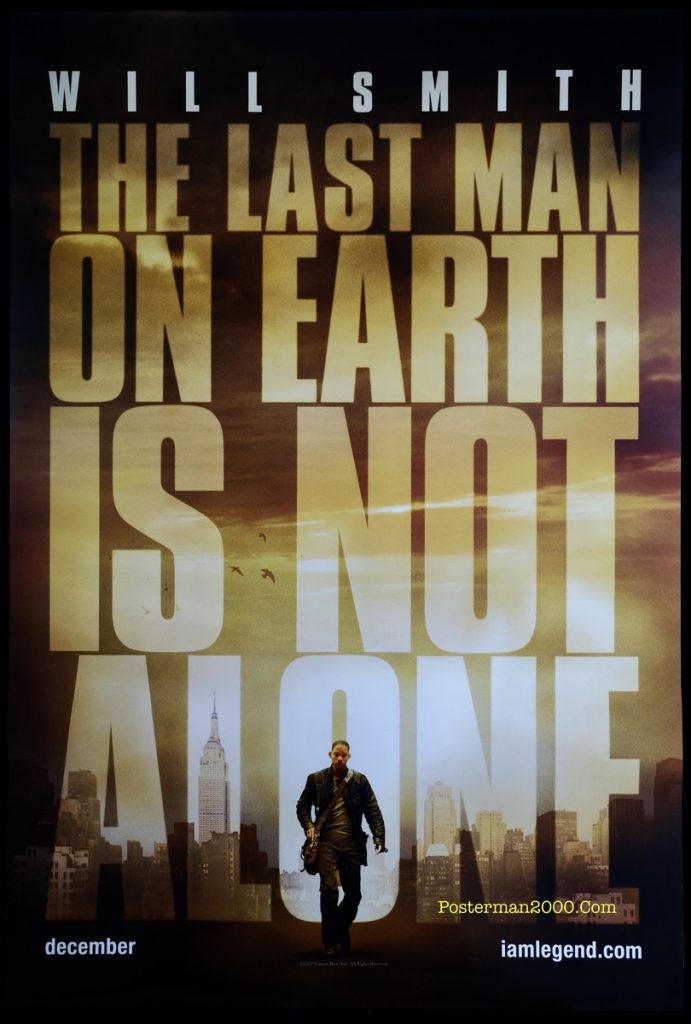 I Am Legend ไอ แอม เลเจนด์ ข้าคือตำนานพิฆาตมหากาฬ (แบบที่ 3) – Posterman 2000