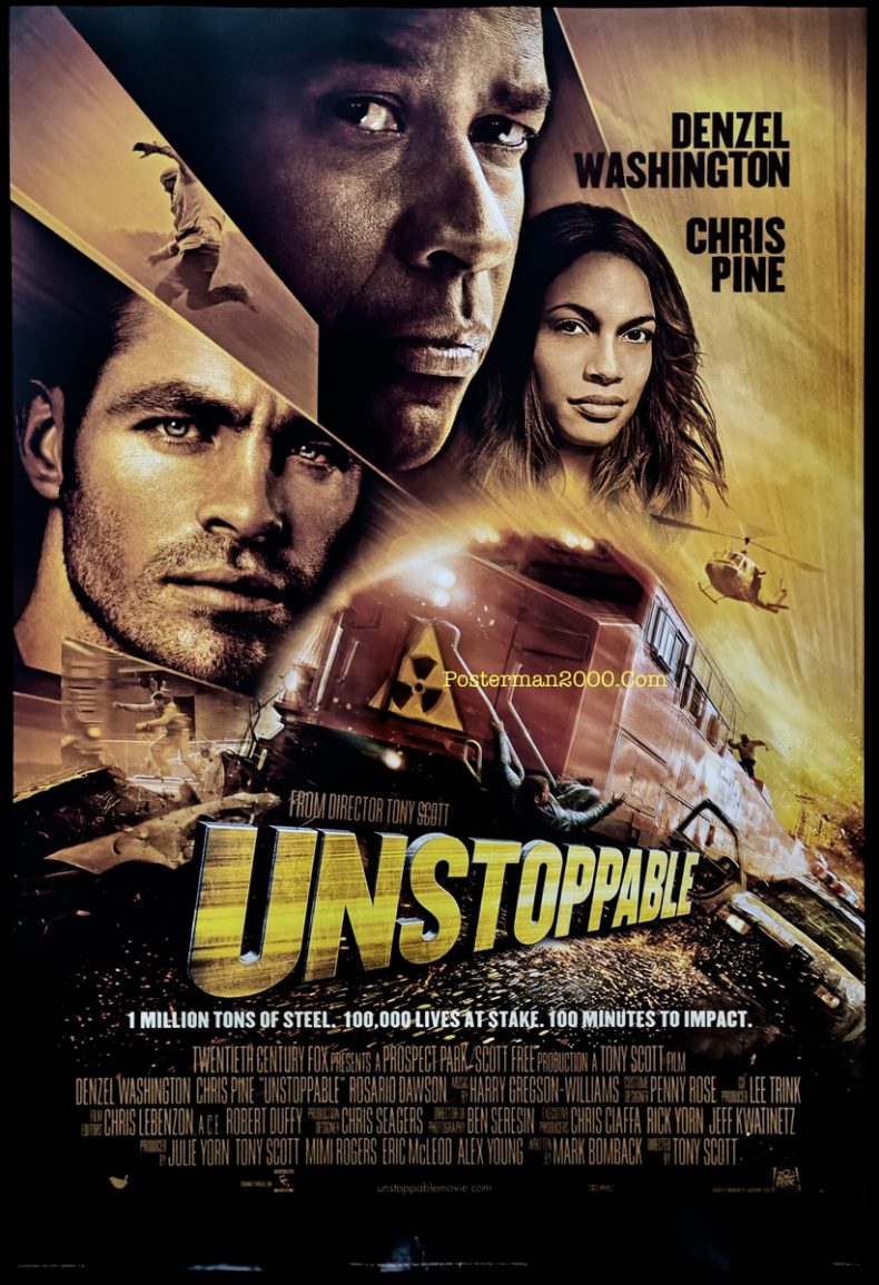 Unstoppable อันสต็อปเอเบิล ด่วนวินาศหยุดไม่อยู่ (แบบที่ 2) – Posterman 2000