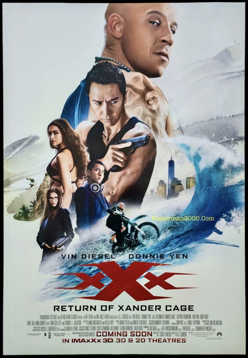 xXx: Return of Xander Cage xXx ทลายแผนยึดโลก – Posterman 2000