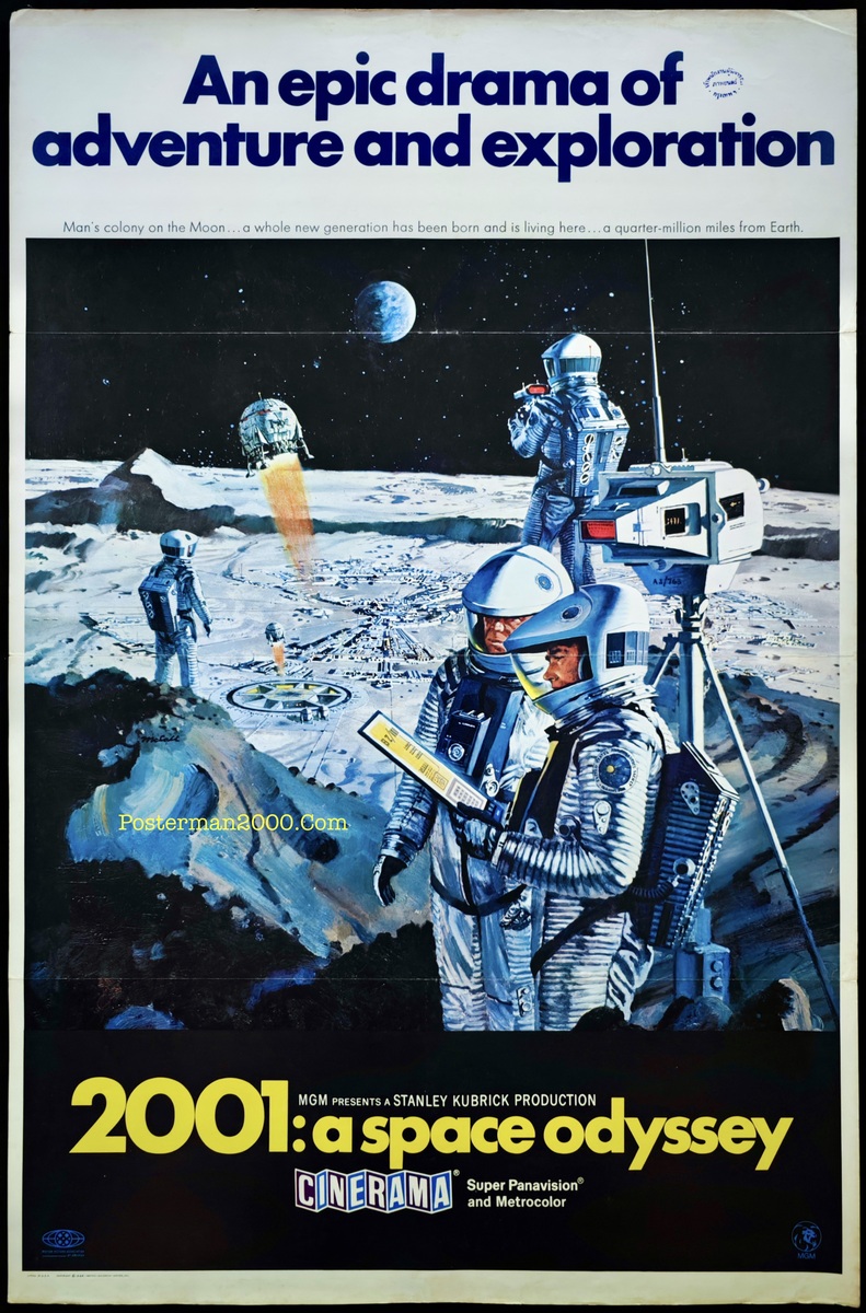 2001: A Space Odyssey 2001 ตลุยอวกาศ (แบบที่ 2) – Posterman 2000