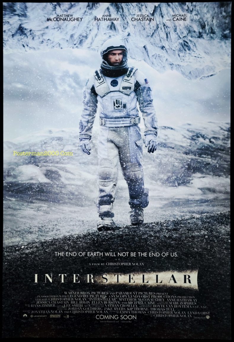 Interstellar อินเตอร์สเตลลาร์ ทะยานดาวกู้โลก – Posterman 2000