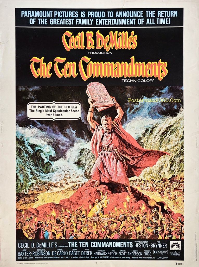 Ten Commandments,The บัญญัติสิบประการ – Posterman 2000