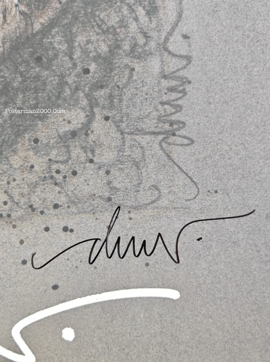 Drew: The Man Behind the Poster (พร้อมใบรับรองลายเซ็น) – Posterman 2000