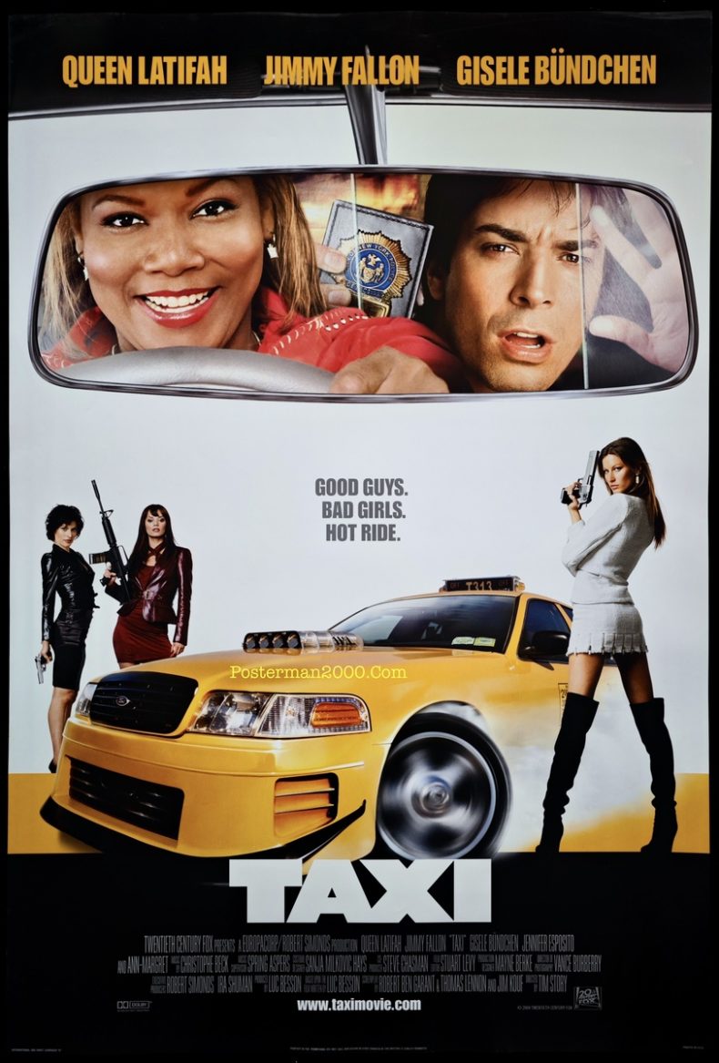 Taxi แท็กซี่ เหยียบกระฉูดเมือง ปล้นสนั่นล้อ – Posterman 2000
