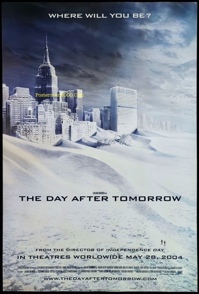 Day After Tomorrow,The วิกฤติวันสิ้นโลก (แบบที่ 2) – Posterman 2000