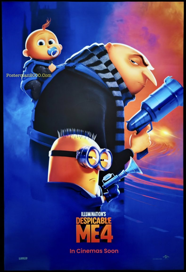 Despicable Me 4 มิสเตอร์แสบร้ายเกินพิกัด 4 – Posterman 2000