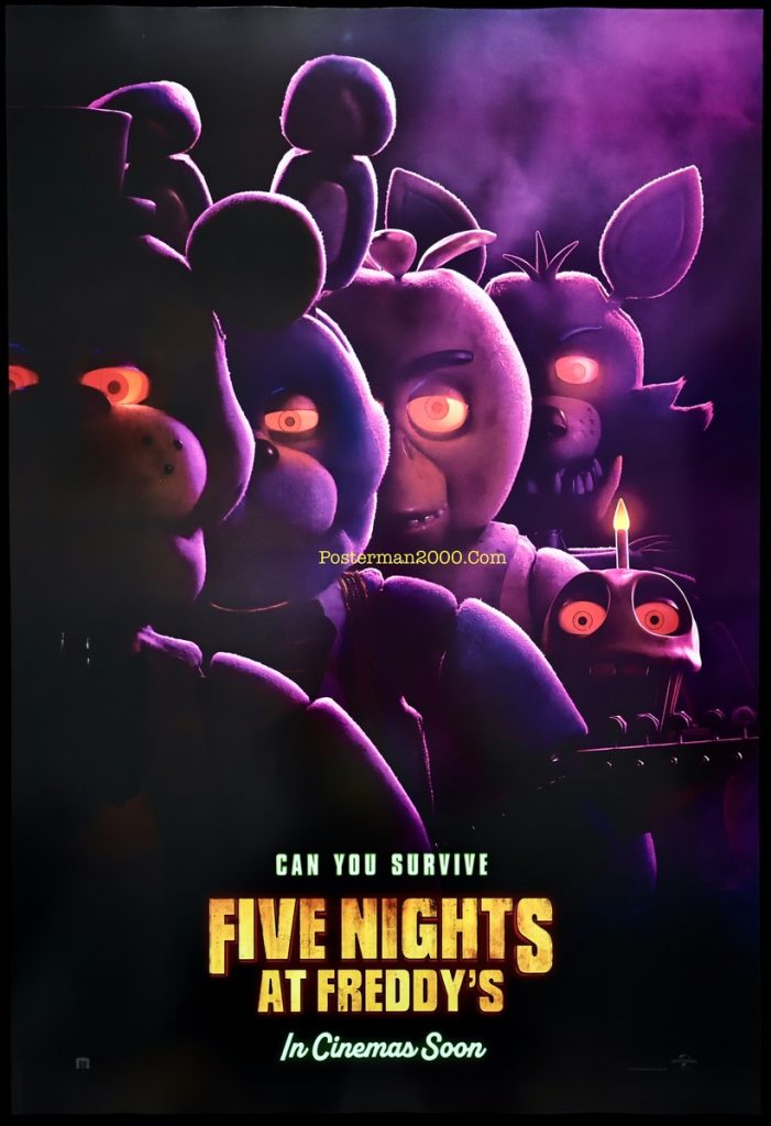 Five Nights at Freddy’s 5 คืนสยอง ที่ร้านเฟรดดี้ (แบบแรก) – Posterman 2000