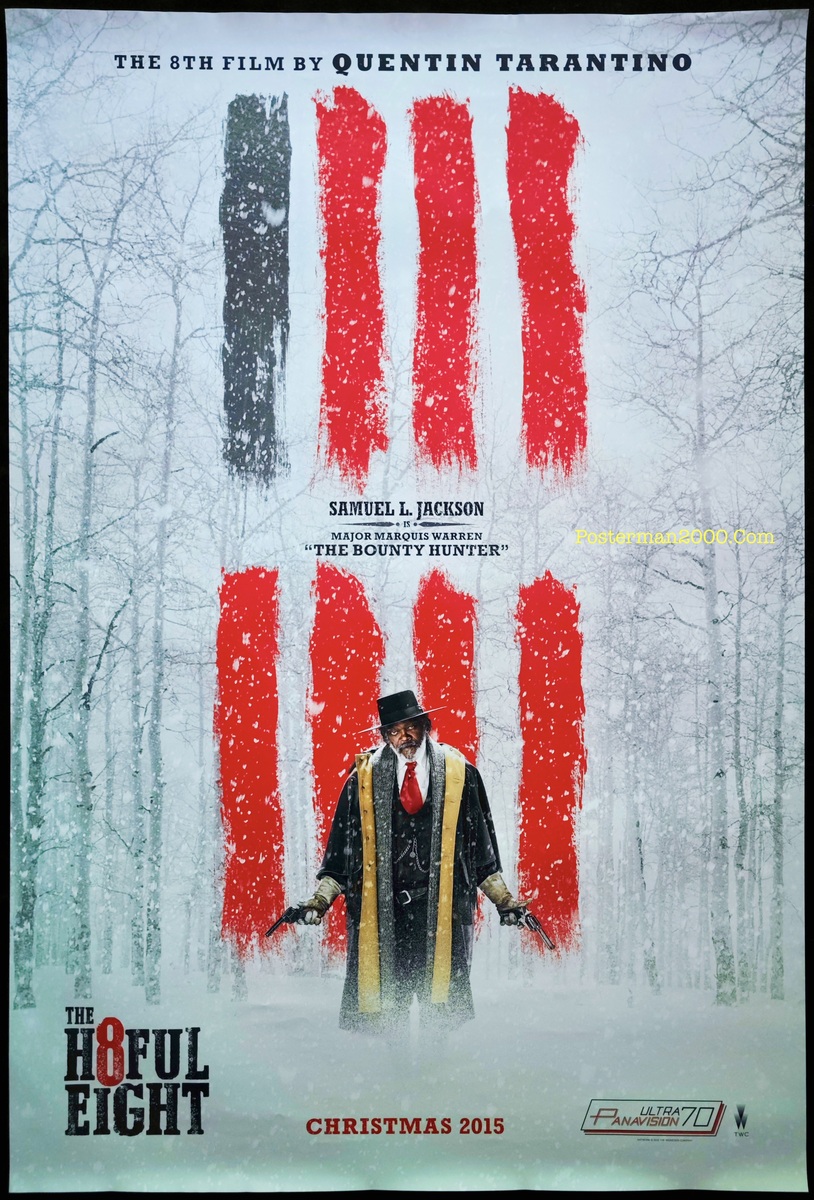Hateful Eight, The 8 พิโรธ โกรธแล้วฆ่า (แบบที่ 2) – Posterman 2000