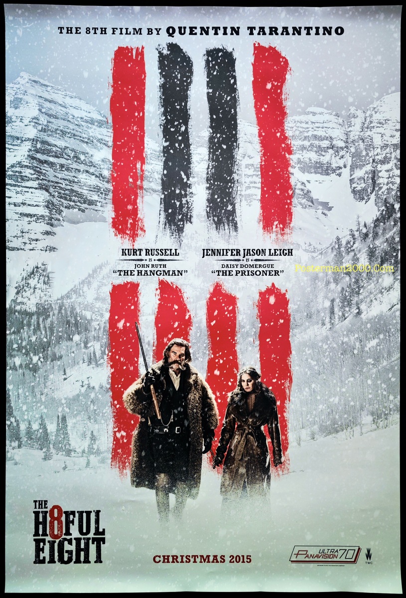 Hateful Eight, The 8 พิโรธ โกรธแล้วฆ่า (แบบแรก) – Posterman 2000