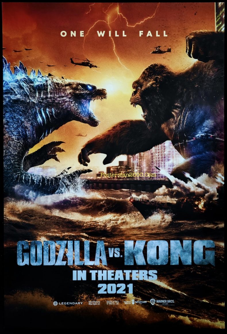 Godzilla vs. Kong ก็อดซิลล่า ปะทะ คอง (แบบที่ 4) – Posterman 2000