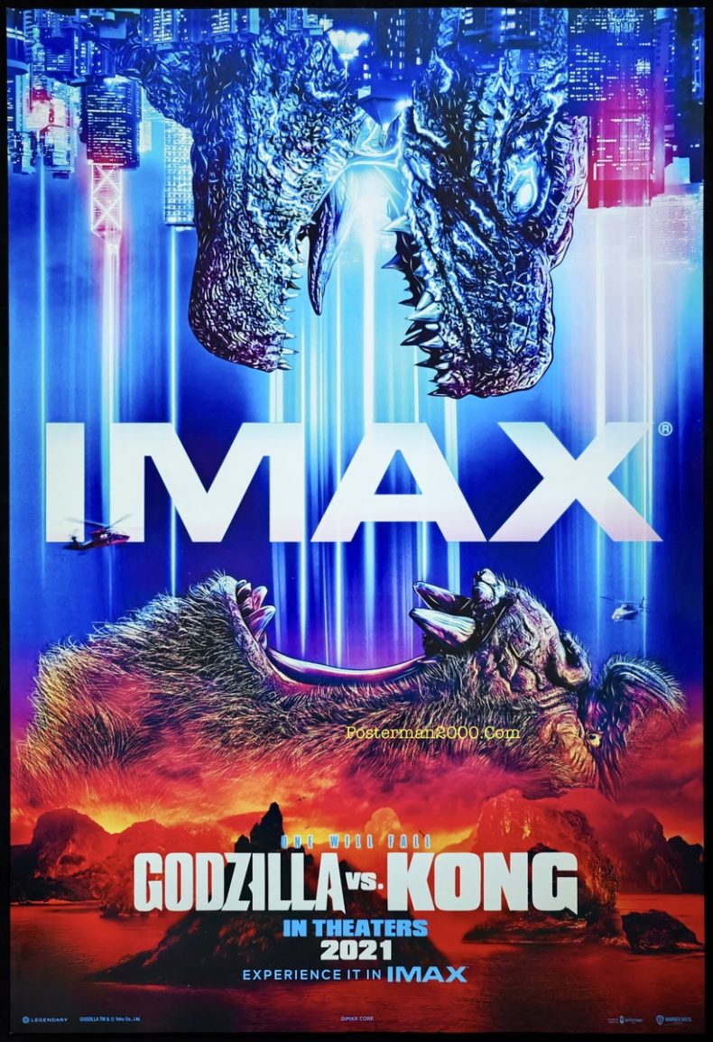Godzilla vs. Kong ก็อดซิลล่า ปะทะ คอง (แบบที่ 5 IMAX) – Posterman 2000