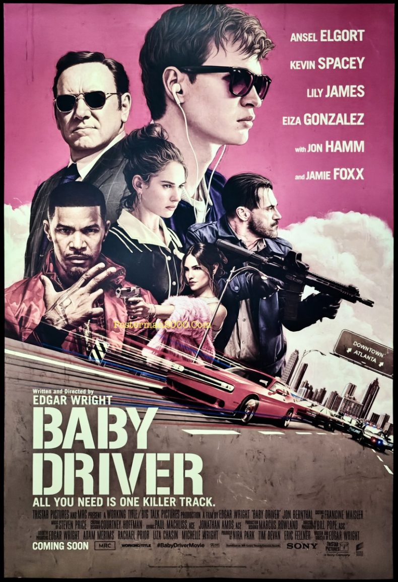 Baby Driver จี้ (เบ) บี้ ปล้น (แบบที่ 2) – Posterman 2000