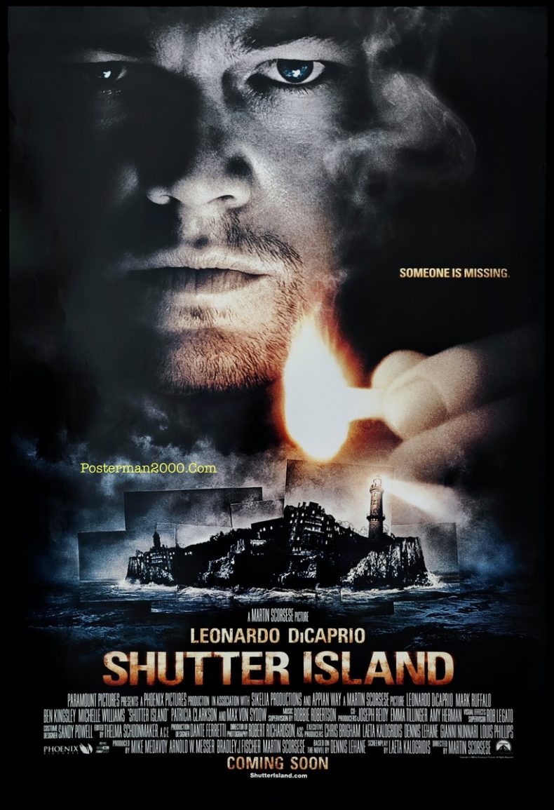 Shutter Island เกาะนรกซ่อนทมิฬ (แบบที่ 2) – Posterman 2000