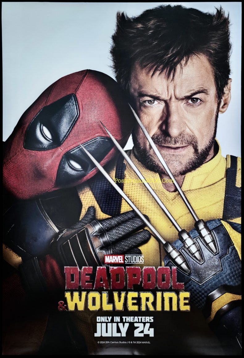 Deadpool & Wolverine เดดพูล & วูล์ฟเวอรีน (แบบที่ 4) – Posterman 2000