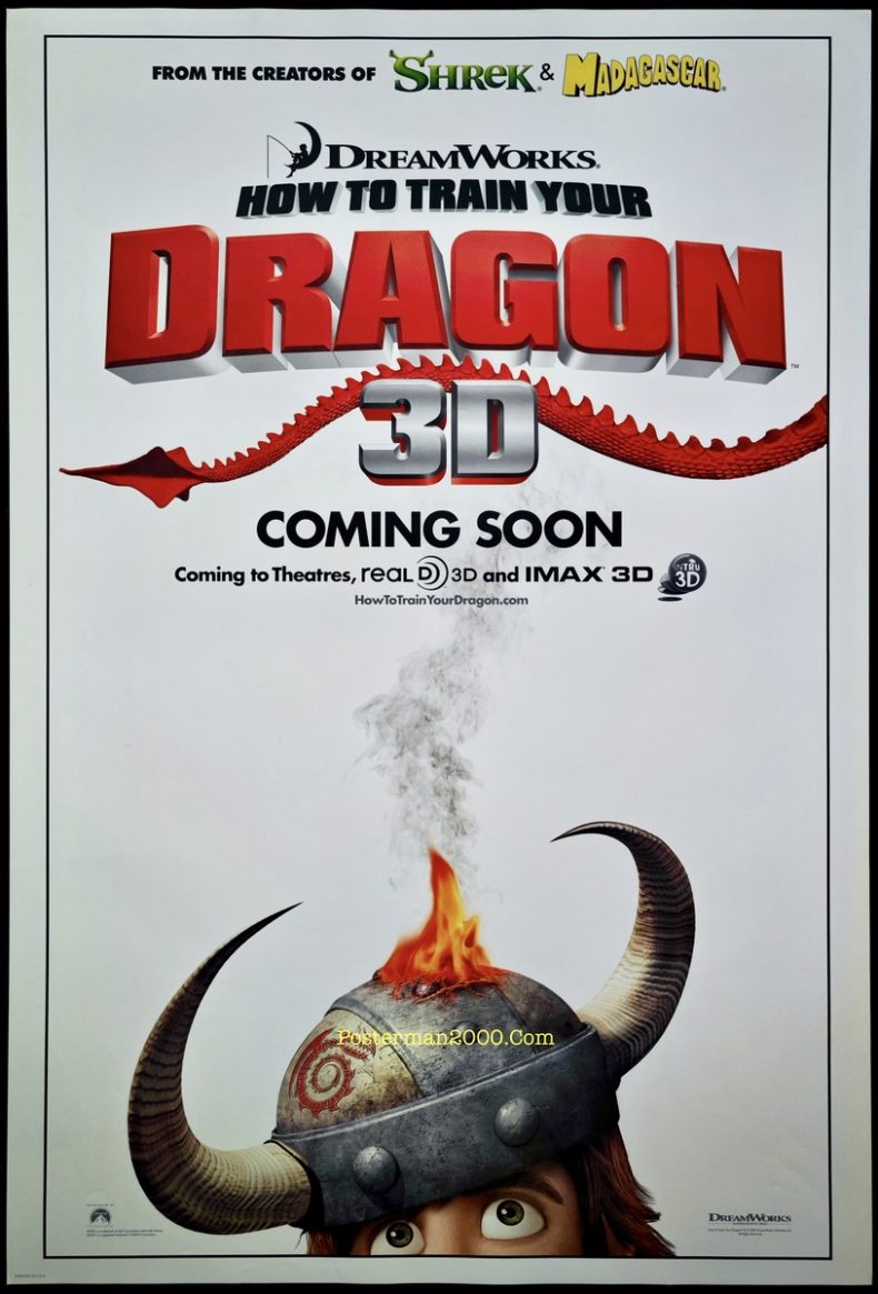 How to Train Your Dragon อภินิหารไวกิ้งพิชิตมังกร (แบบแรก) – Posterman 2000