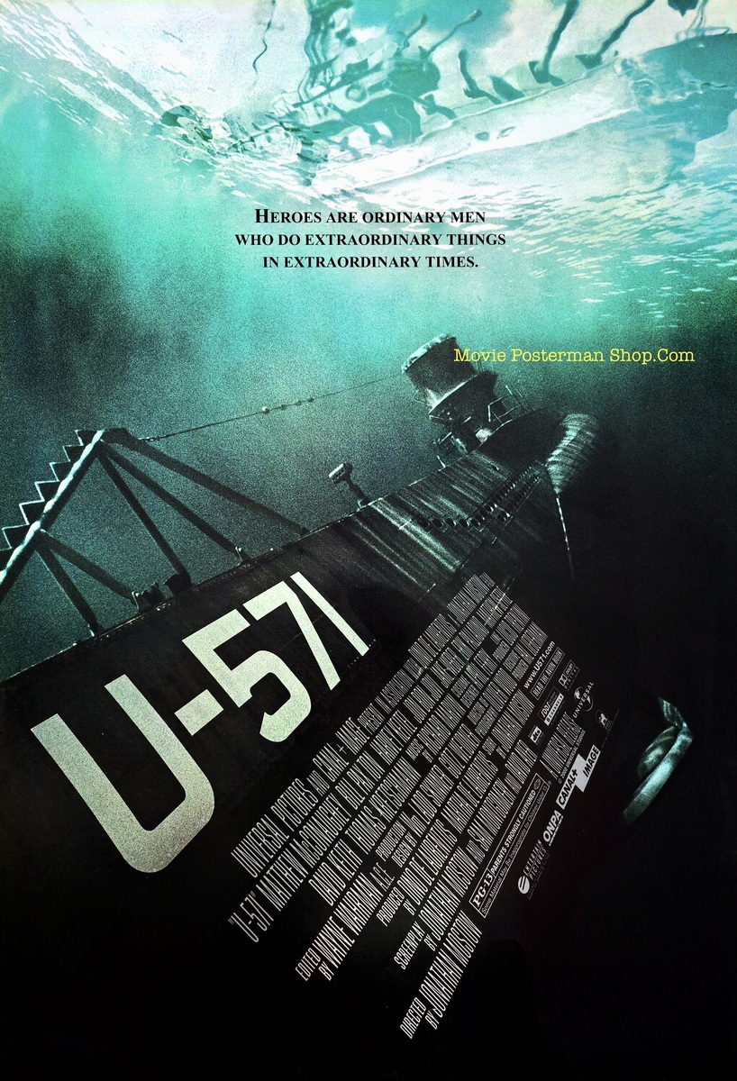 U-571 อู-571 ดิ่งเด็ดขั้วมหาอำนาจ – Posterman 2000