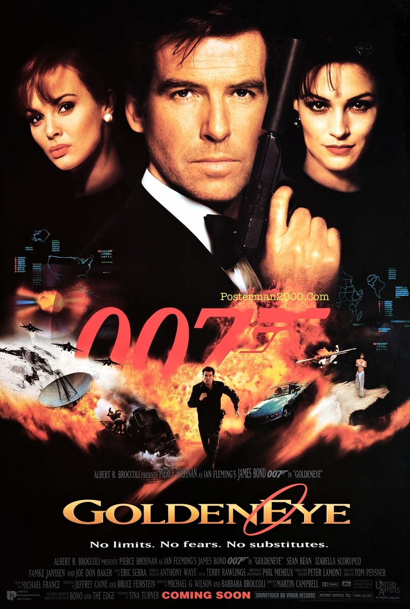 James Bond-17 GoldenEye พยัคฆ์ร้าย 007 รหัสลับทลายโลก (แบบที่ 2 ...