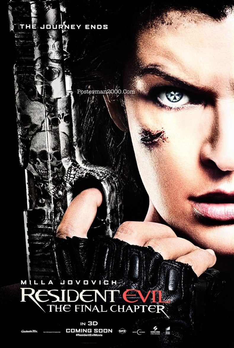 Resident Evil 6-Resident Evil: The Final Chapter อวสานผีชีวะ (แบบที่ 2) – Posterman 2000