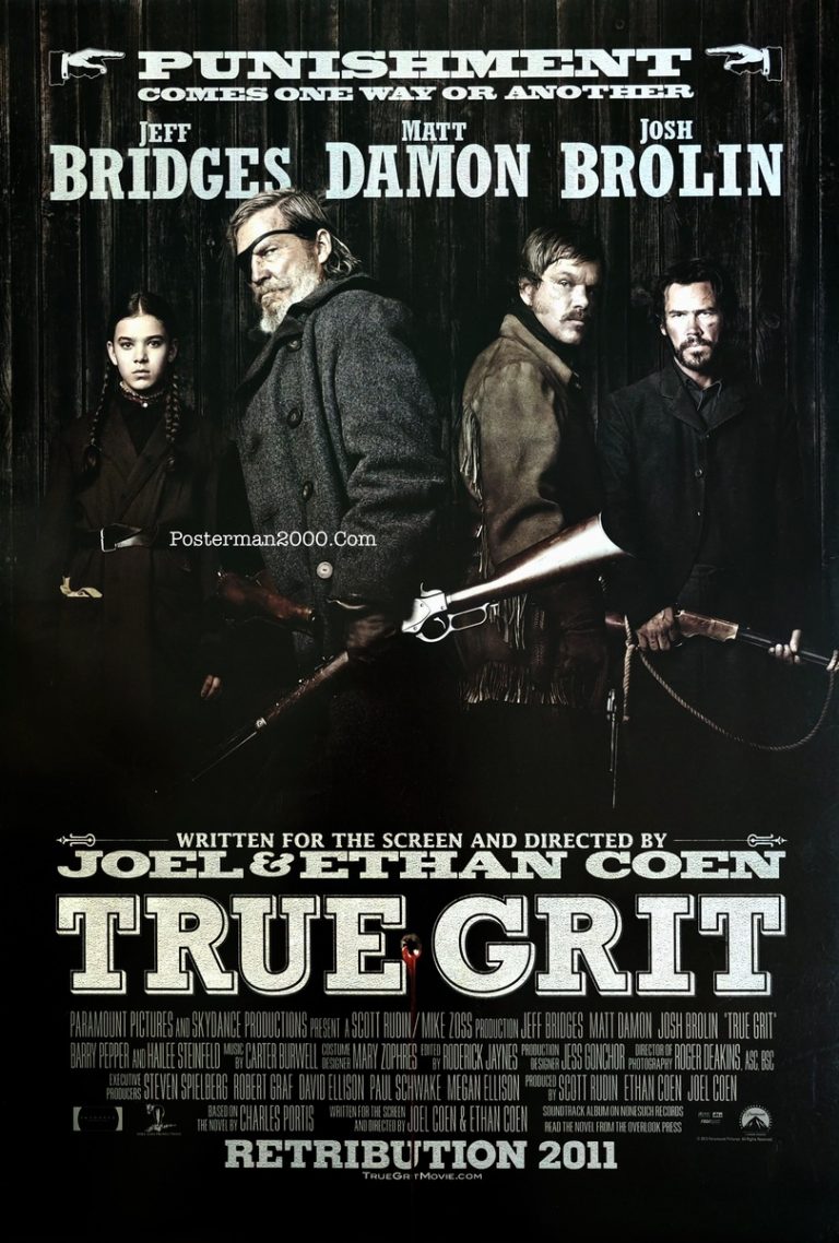 True Grit ยอดคนจริง (แบบที่ 2) – Posterman 2000