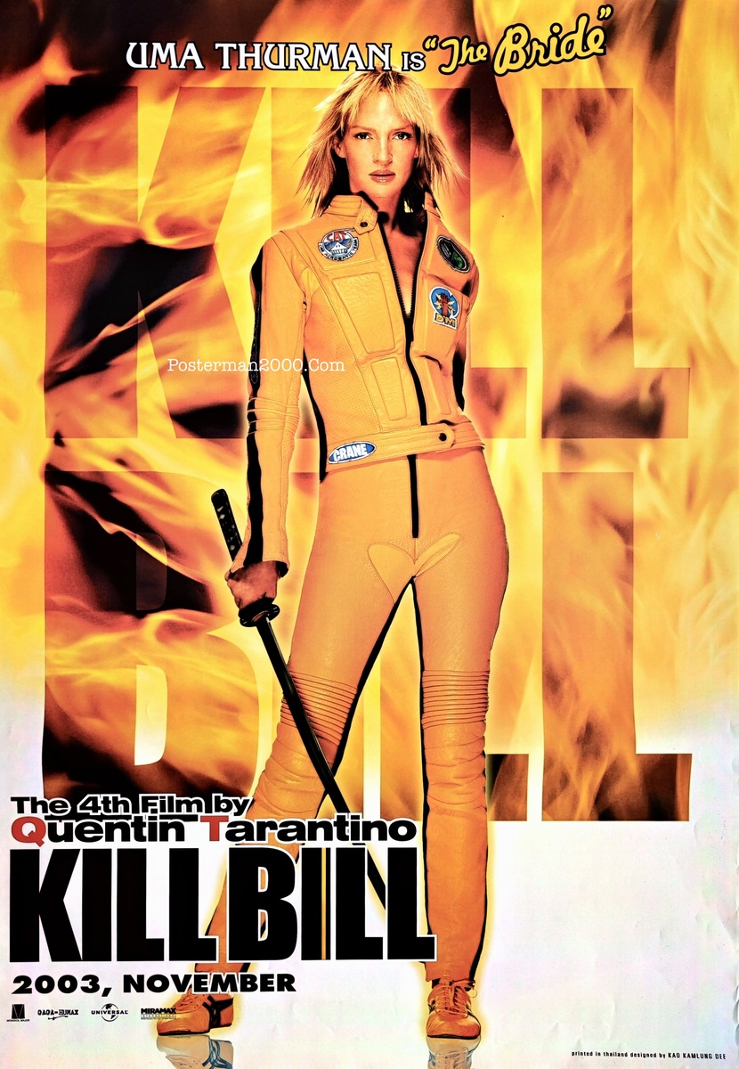 Kill Bill Vol.1 นางฟ้าซามูไร – Posterman 2000